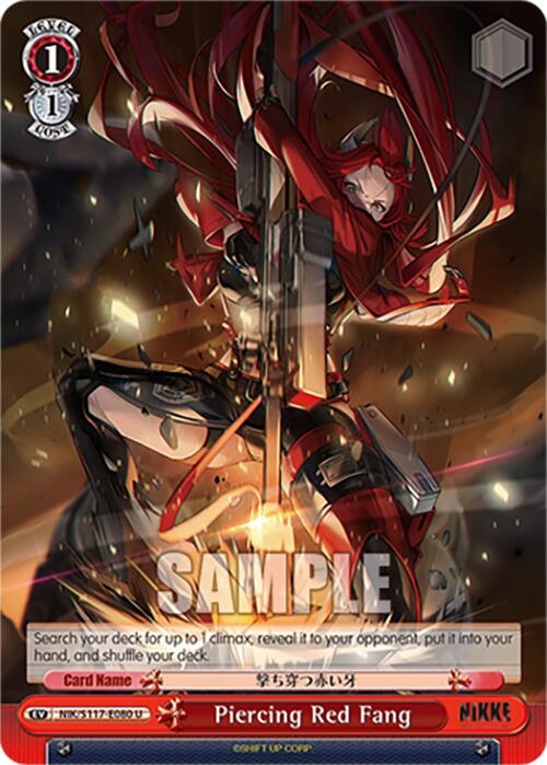 Piercing Red Fang [NIK - NIK/S117-E080 U] – Black Vault Gaming