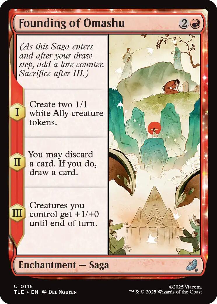 Founding of Omashu [TLE - 116] – Black Vault Gaming