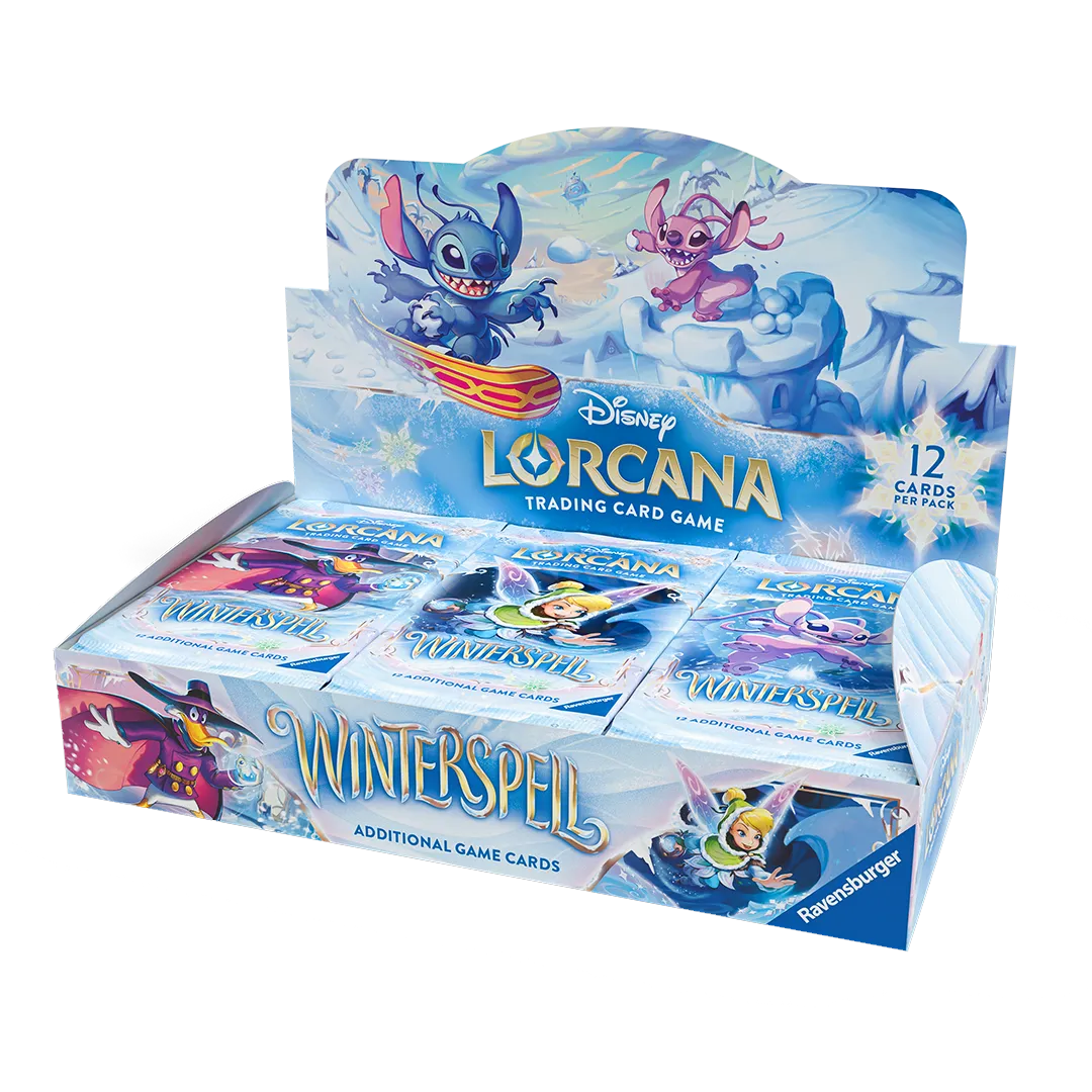 *PRE-ORDER* Lorcana TCG: Winterspell Booster Box – Black Vault Gaming